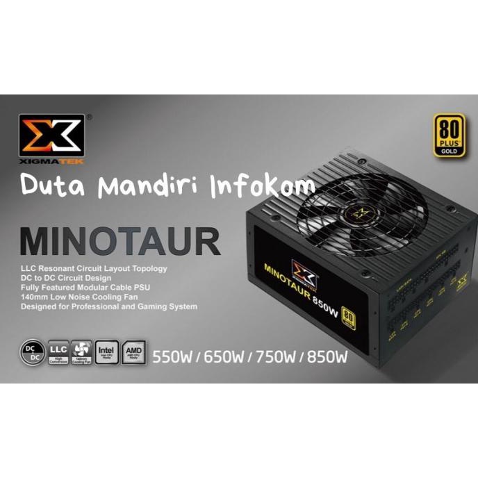 Jual Xigmatek Minotaur 650W - 650Watt 80+ Plus Gold Fully Modular Atx Psu | Shopee Indonesia