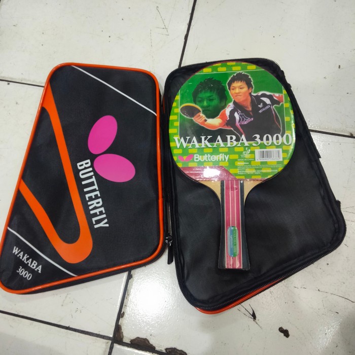 Jual BAT/BED PINGPONG BUTTERFLY WAKABA 3000 ORIGINAL | Shopee Indonesia