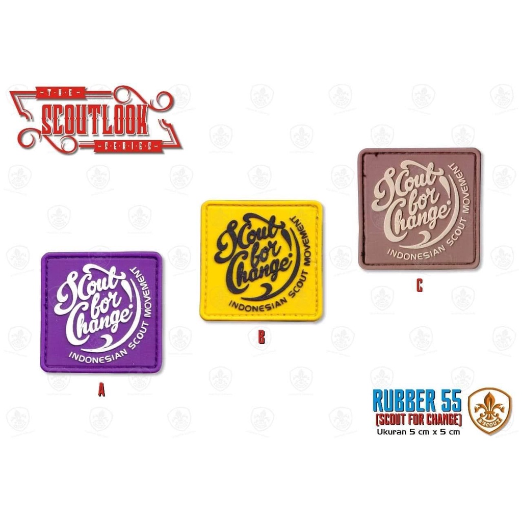 Jual Bscout Scoutlook- Rubber Badge Pramuka | Shopee Indonesia