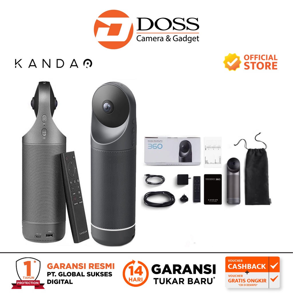 Jual Kandao Meeting Pro Conference Camera 360° Camera | Shopee Indonesia