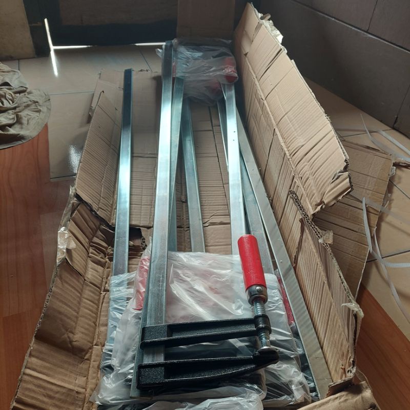 Jual F Clamp 120 x 1000 mm F Clamp Catok Klem Catok Heavy Duty Clamp ...