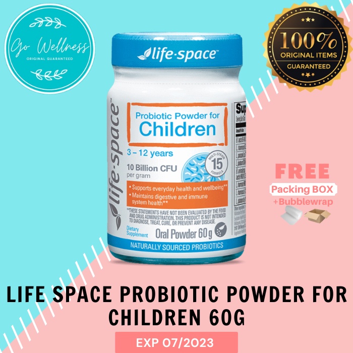 Jual Lifespace Life Space Probiotic Powder For Children 60g | Shopee Indonesia