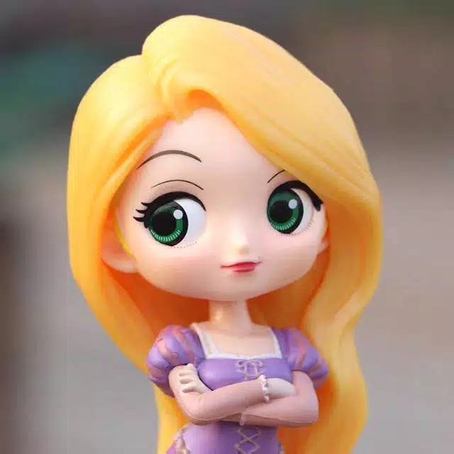 Jual Q POSKET disney princess RAPUNZEL - gadis berambut panjang ...