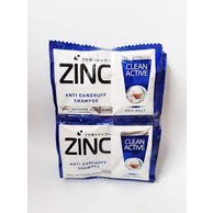 Jual Shampoo Zinc Clean Active / 1 Renceng (12 Sachet) / 10ml | Shopee ...