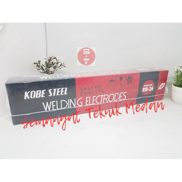 Jual RB-26 2.6mm KAWAT LAS LISTRIK WELDING ELECTRODES KOBE 2,6 mm RB 2,6mm | Shopee Indonesia