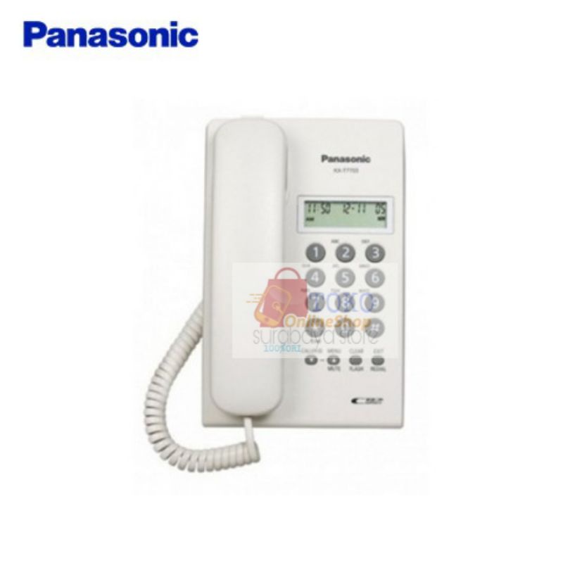 Jual telephone kabel single line PANASONIC KX T7703 | Shopee Indonesia