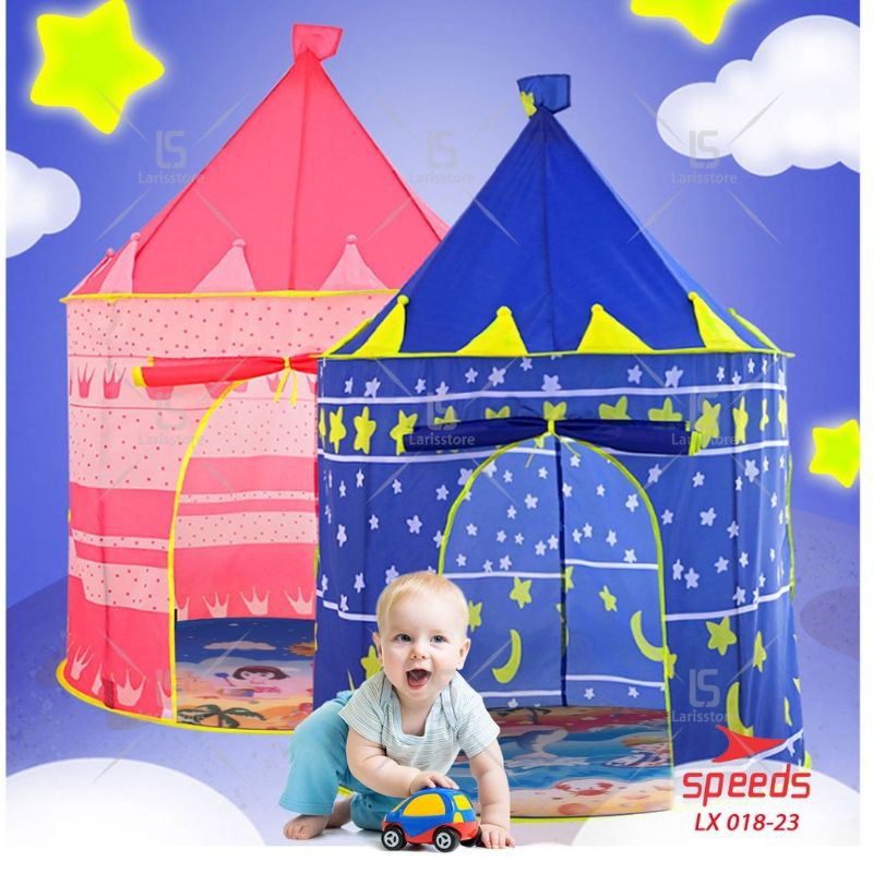 Jual TENDA ANAK CASTLE DAN TENDA RUMAH MOTIF KARAKTER CARTOON | Shopee ...