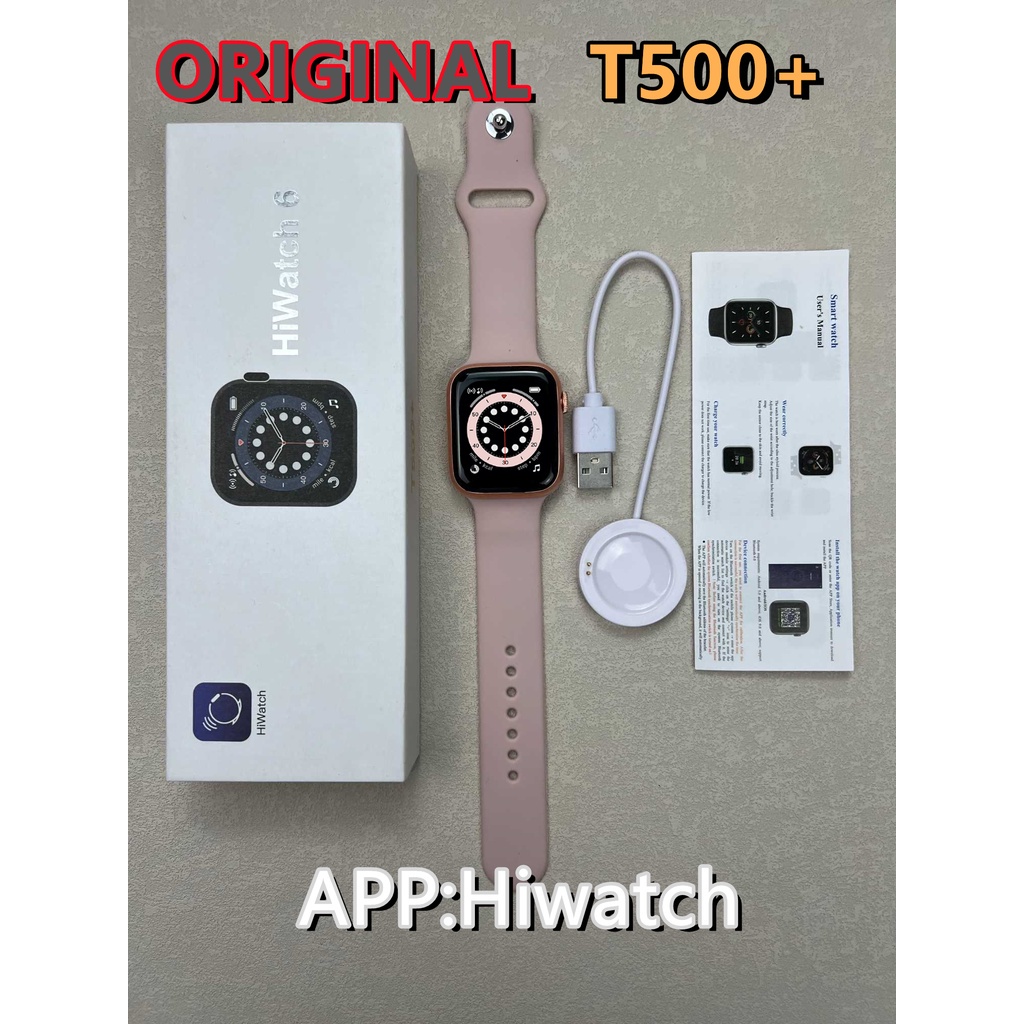 Jual T500 Smart Watch Men Women Top SmartWatch Heart Rate Monitor ...