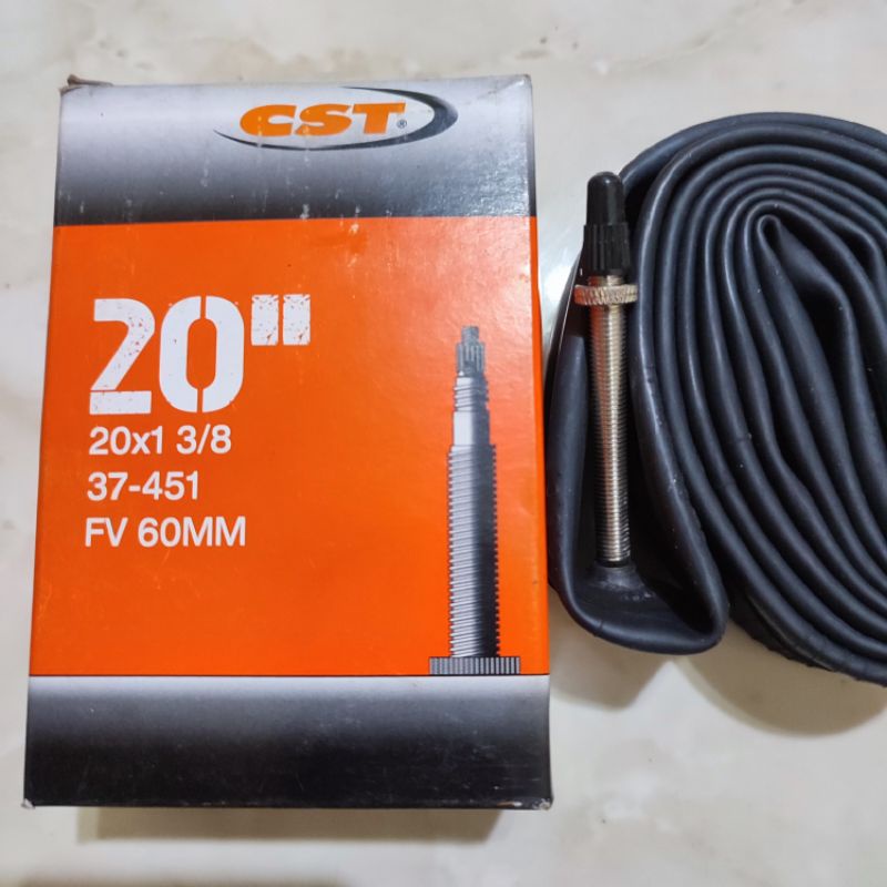 Jual Ban Dalam Sepeda CST 20 Plus 451 / 22 Inch 20x1 3/8 Atau 20x1 3.8 Pentil Kecil Presta FV ...