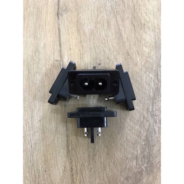 Jual Soket AC angka 8 Standar Power Outlet Socket Switch Colokan Listrik Termurah | Shopee Indonesia