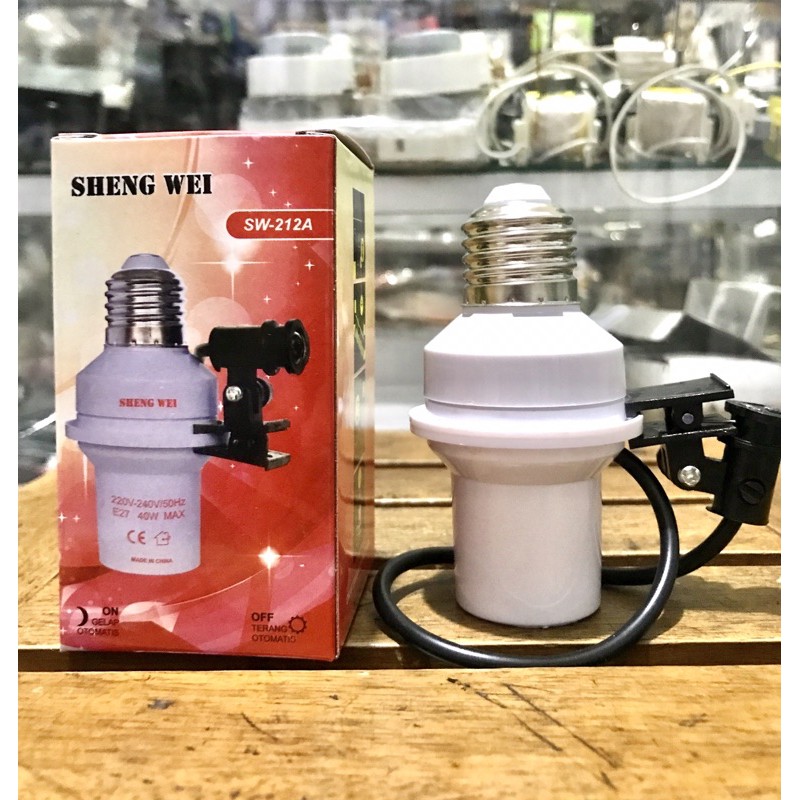 Jual Fitting Lampu Photosensor / Photocell / Sensor Cahaya Pengatur ...