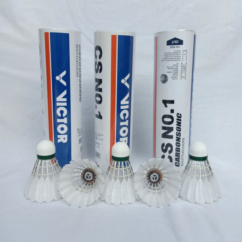 Jual shuttlecocks victor CS no 1 carbonsonic | Shopee Indonesia