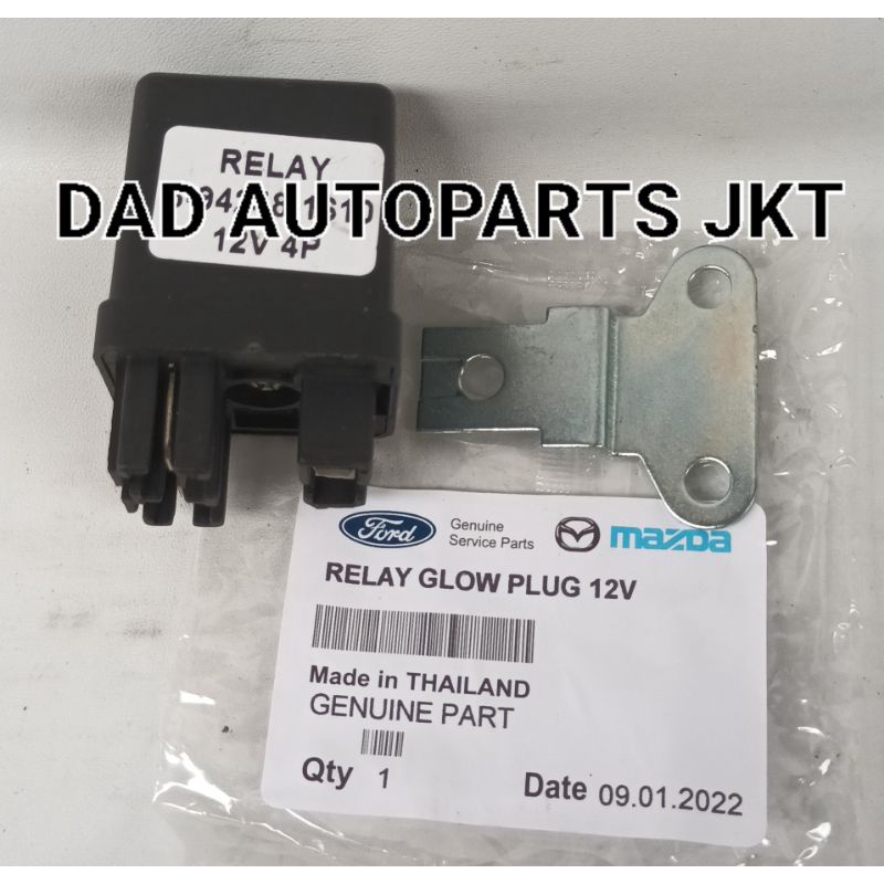 Jual rellay relay glow plug busi pemanas ford ranger everest tdi bt50 ...