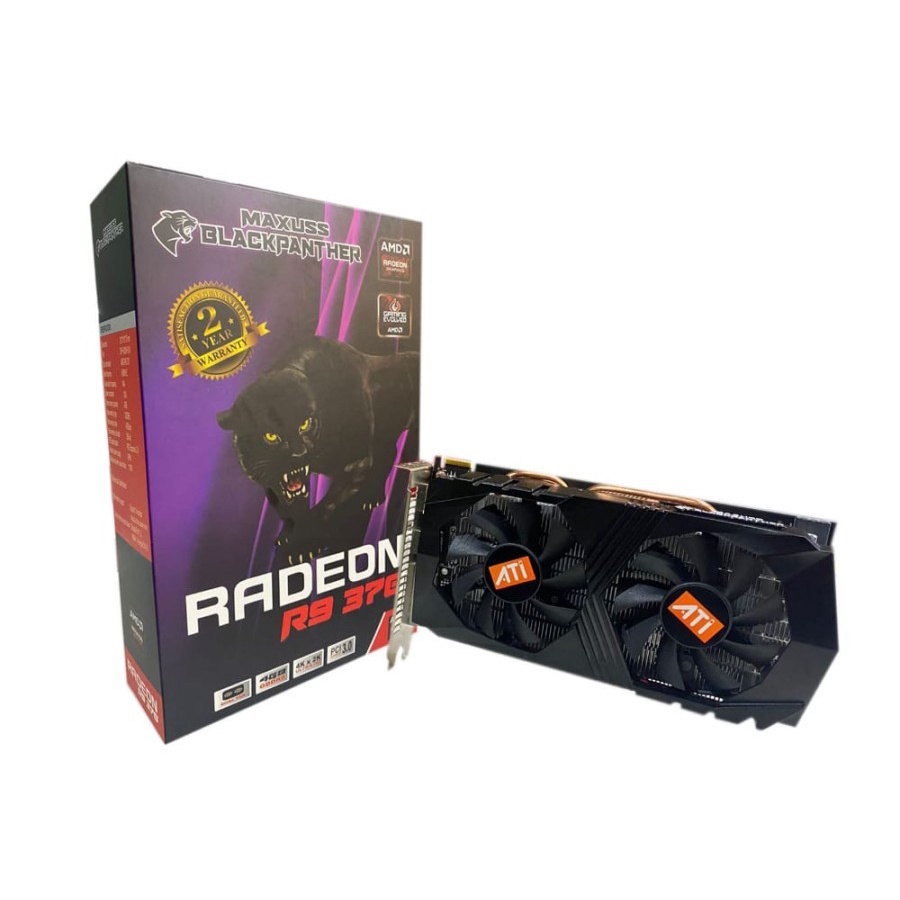 Jual VGA Black Panther AMD Radeon R9 370 4GB DDR5 256Bit | Shopee Indonesia