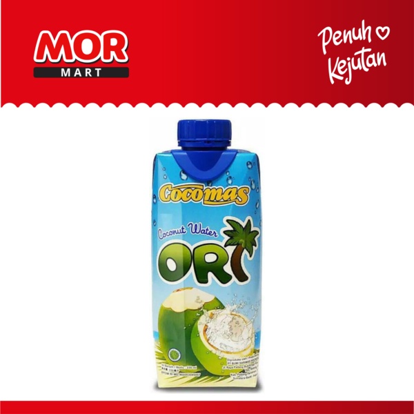Jual COCOMAS COCONUT WATER ORI Minuman Rasa Kelapa 330 ML | Shopee ...