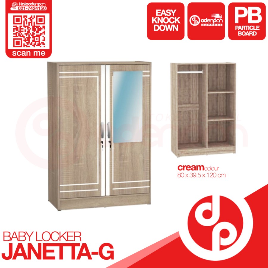 Jual LEMARI PAKAIAN / BAJU ANAK BABY LOCKER JANETTA - FREE ONGKIR ...