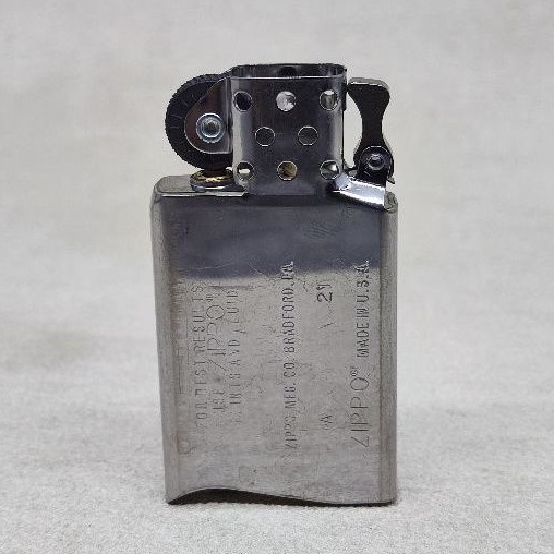 Jual insert Zippo Slim Chrome Original | Shopee Indonesia