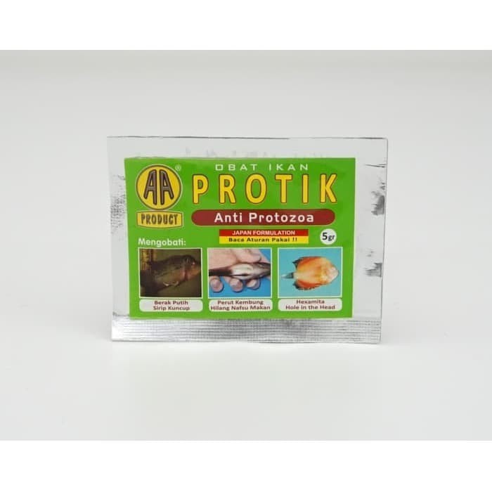 Jual Obat Ikan AA Protik Anti Protozoa : Obat Berak Putih dll | Shopee Indonesia