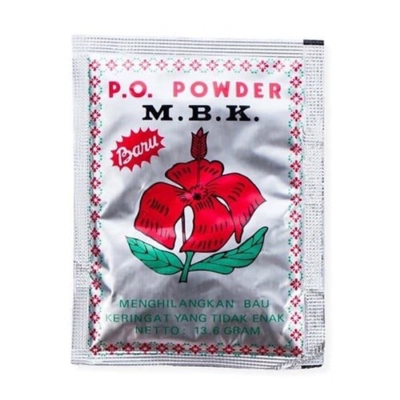 Jual MBK Powder Sachet Putih dan Silver Untuk Bau Badan 13.6 Gram | Shopee Indonesia