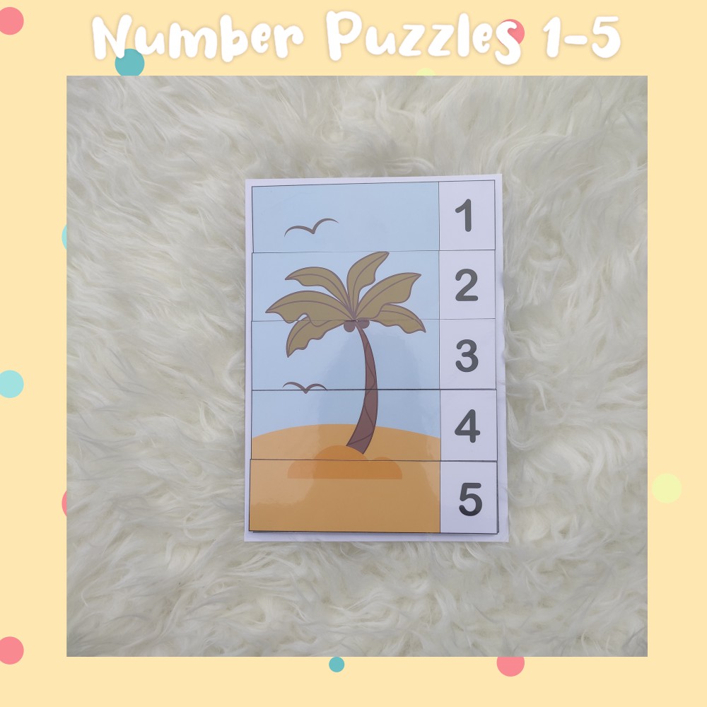 Jual Number Puzzle 1-5 Belajar Mengurutkan | Shopee Indonesia