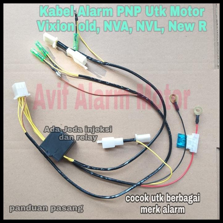 Jual Kabel Alarm Pnp Vixion, Cocok Utk Berbagai Merk Alarm | Shopee ...