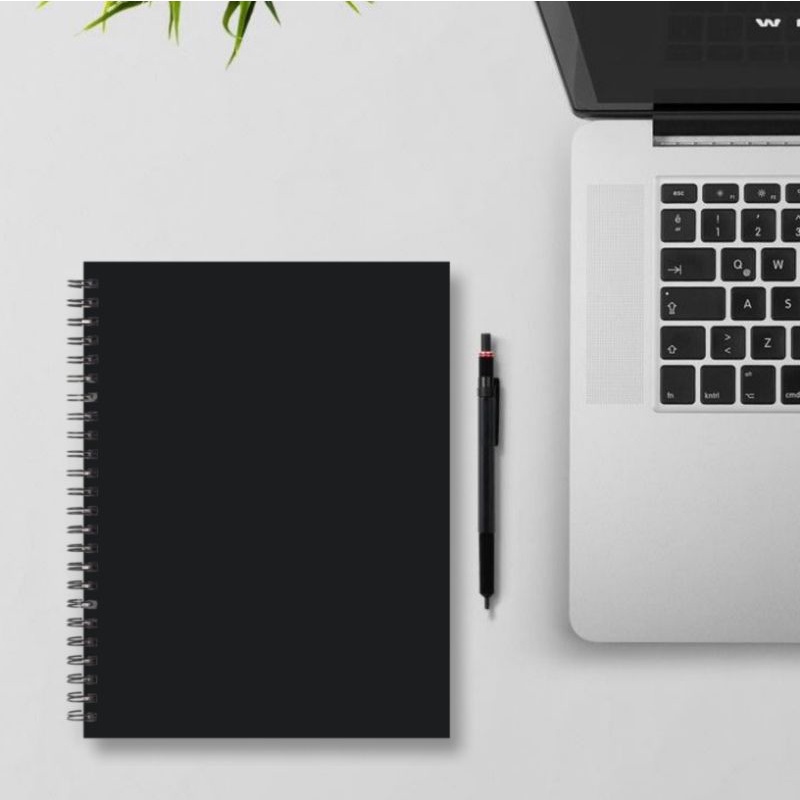 Jual SKETCHBOOK HITAM / NOTEBOOK POLOS / SKETCH BOOK HITAM A5 /NOTE ...