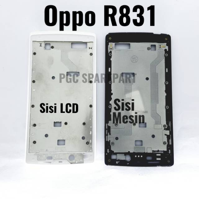 Jual Frame Tulang Tengah Oppo R831 / Neo 3 - Bezzel Bezel Bejel Tempat ...