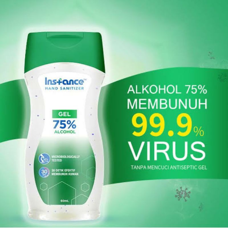 Jual Instance hand sanitizer 60ml | Shopee Indonesia