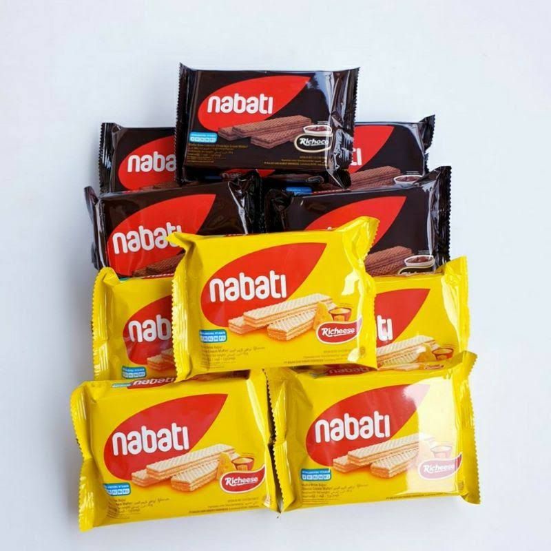 Jual Nabati Wafer 50gr (per 5 pcs) | Shopee Indonesia