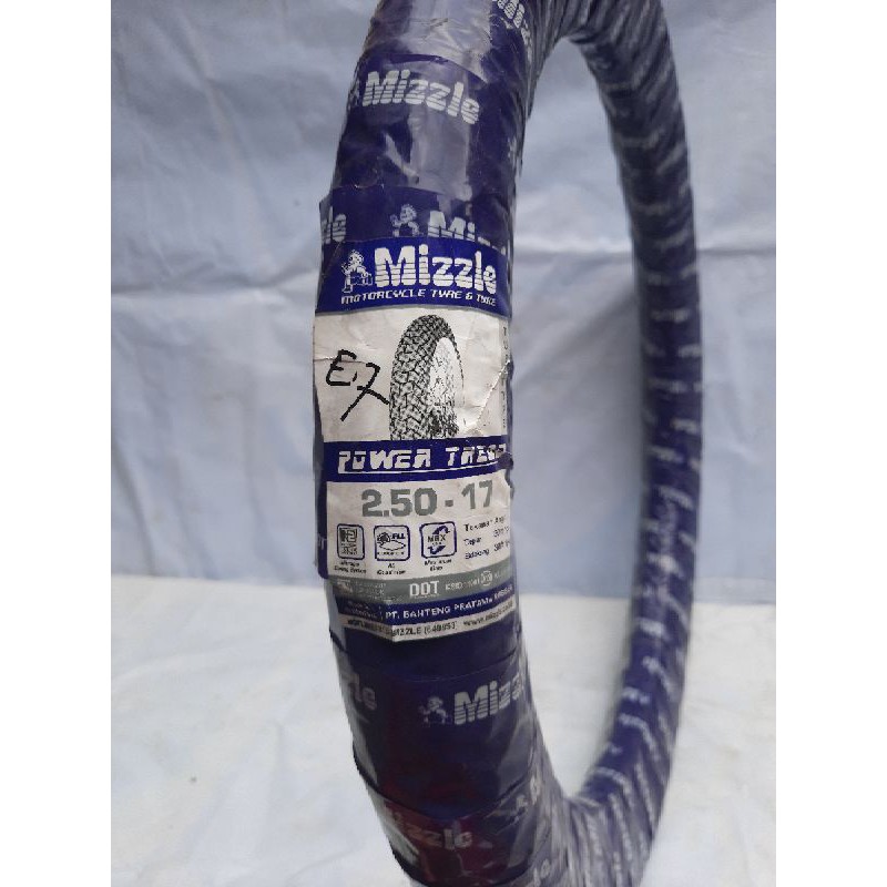 Jual Ban Mizzle Power tread 250-17 Tubetype (non tubeless) | Shopee ...