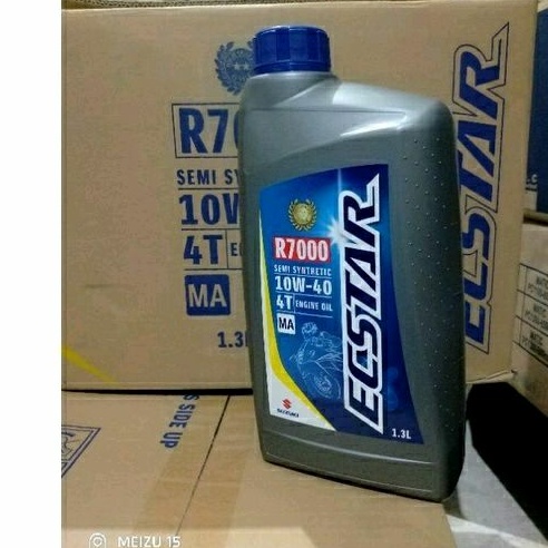 Jual Oli Mesin Suzuki SGO Ecstar 4T R7000 10w-40 1.3 Liter | Shopee Indonesia