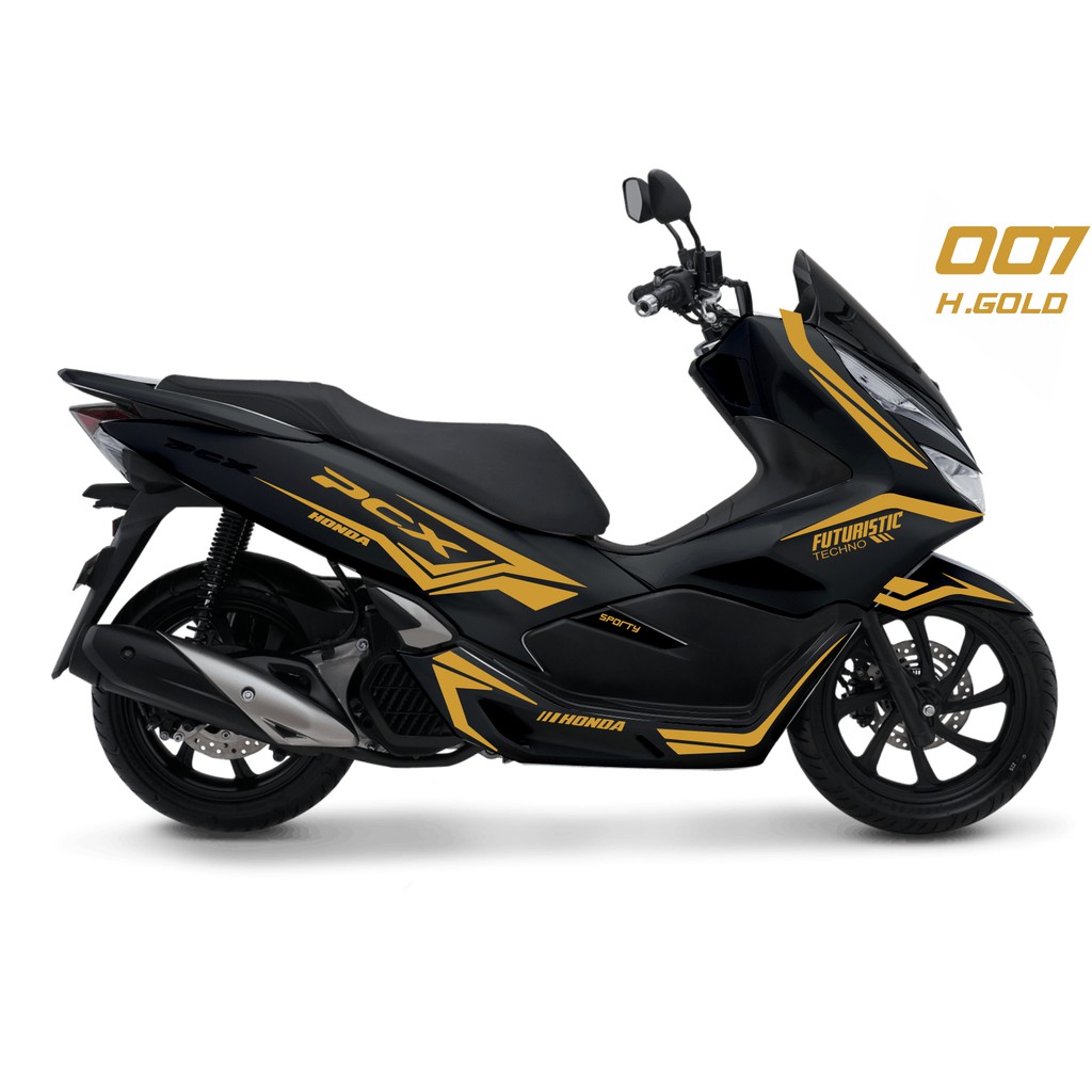 Jual STIKER HONDA PCX GLOSI / STIKER PCX WARNA DOFF | Shopee Indonesia