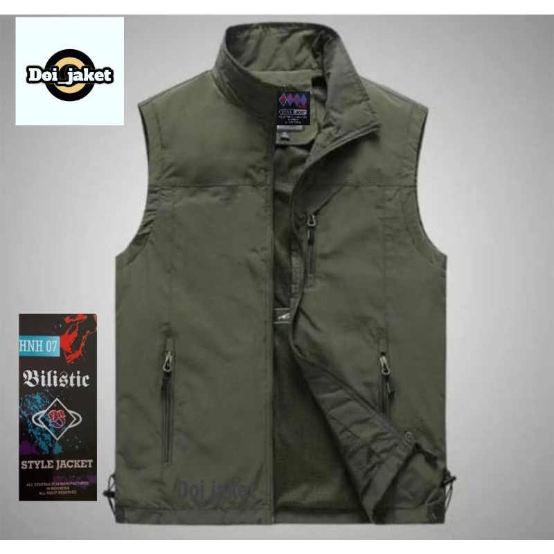 Jual Rompi pria/Rompi bahan katun drill .bukan parasut/rompi outdoor ...