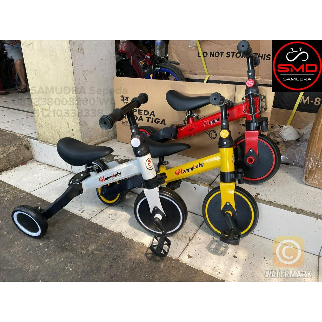 Jual Sepeda Anak Push Balance Bike 3in1 Merk AVIATOR/Happy Baby Murah ...