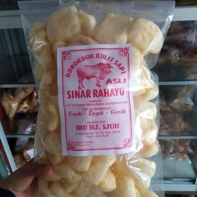 Jual DOROKDOK KERUPUK KULIT SAPI ASLI Khas Garut Asli Original oleh ...