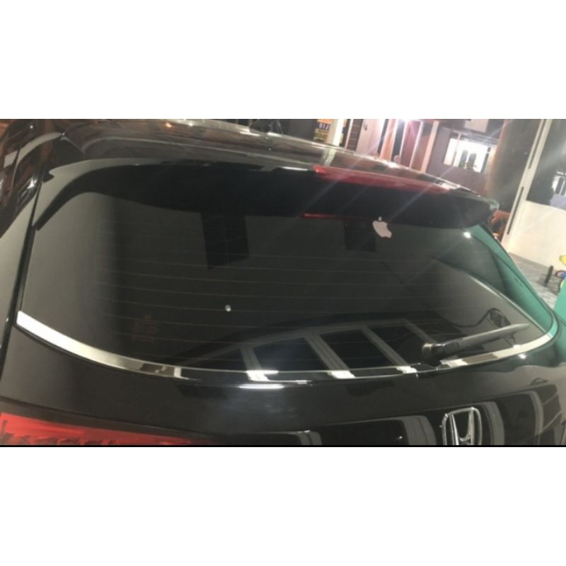 Jual List Kaca Belakang Honda Hrv Rear Window Trim Chrome | Shopee ...