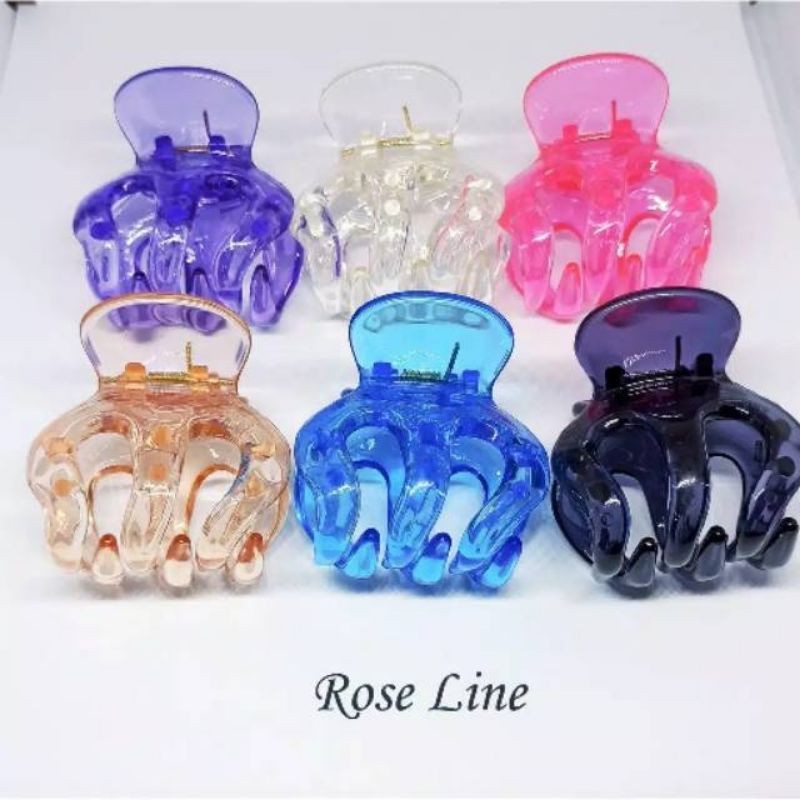 Jual Jepit rambut jeday medium transparan ukuran 5 cm | Shopee Indonesia