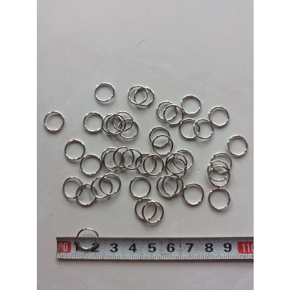 Jual Ring bulat 12mm ring nikel silver | Shopee Indonesia