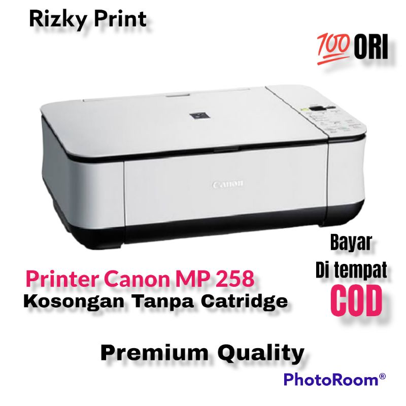Jual Printer Canon MP 258 Print Copy Scan Normal Tanpa Catridge Murah ...
