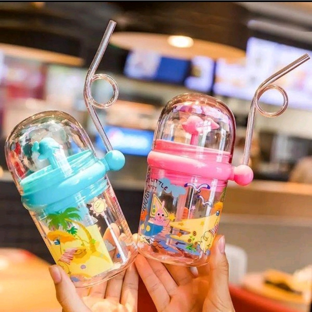 Jual GOKIL !! Botol Minum Anak Unik Air Mancur Lumba-Lumba - Botol ...