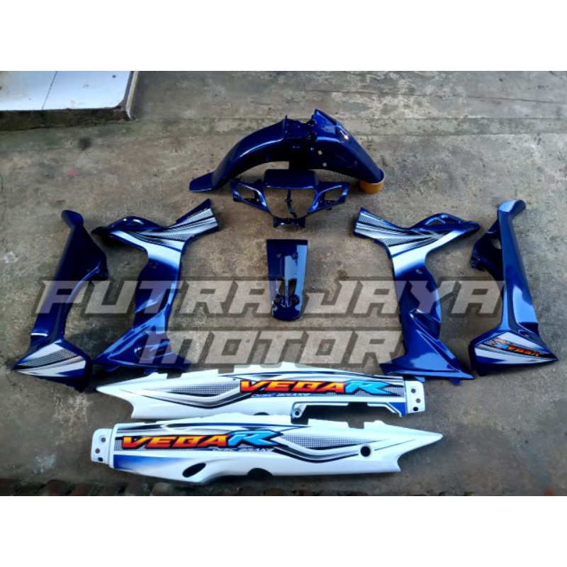 Jual bodi fullset yamaha vega r lama th.2005 biru kap yamaha vega R ...