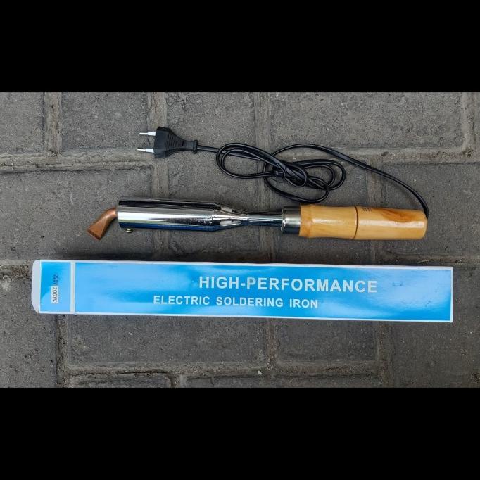 Jual Solder Listrik 200 Watt 220 V Gagang Kayu Electric Soldering Iron ...