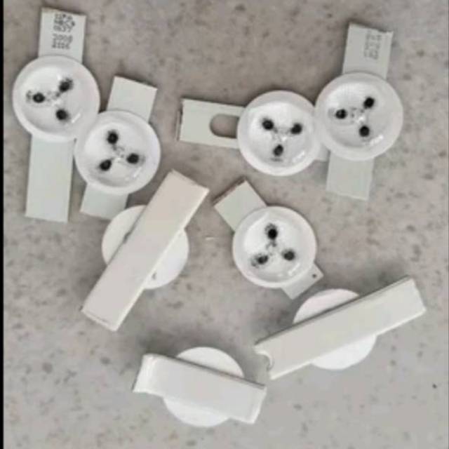 Jual Lampu Led Backlight TV universal 3Volt 1led 3v 1Mata 3 volt ...