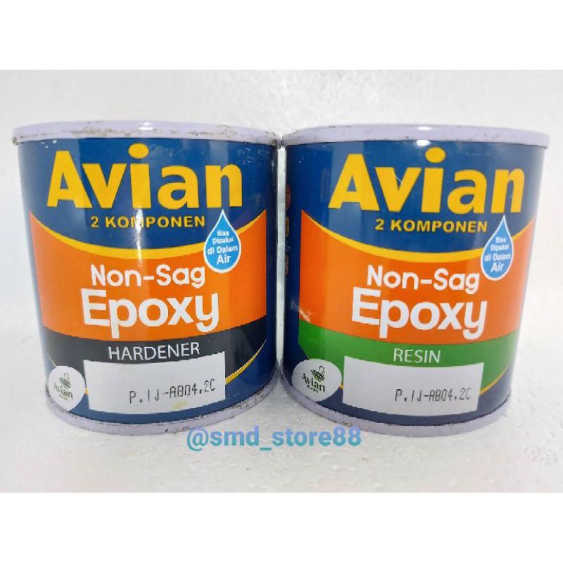 Jual lem avian epoxy resin non sag 2 komponen | Shopee Indonesia