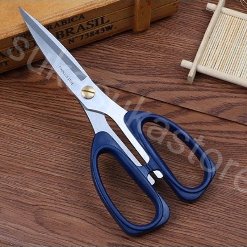 Jual Gunting Stainless steel Serbaguna Big Size Dapur Rumah Kantor ...