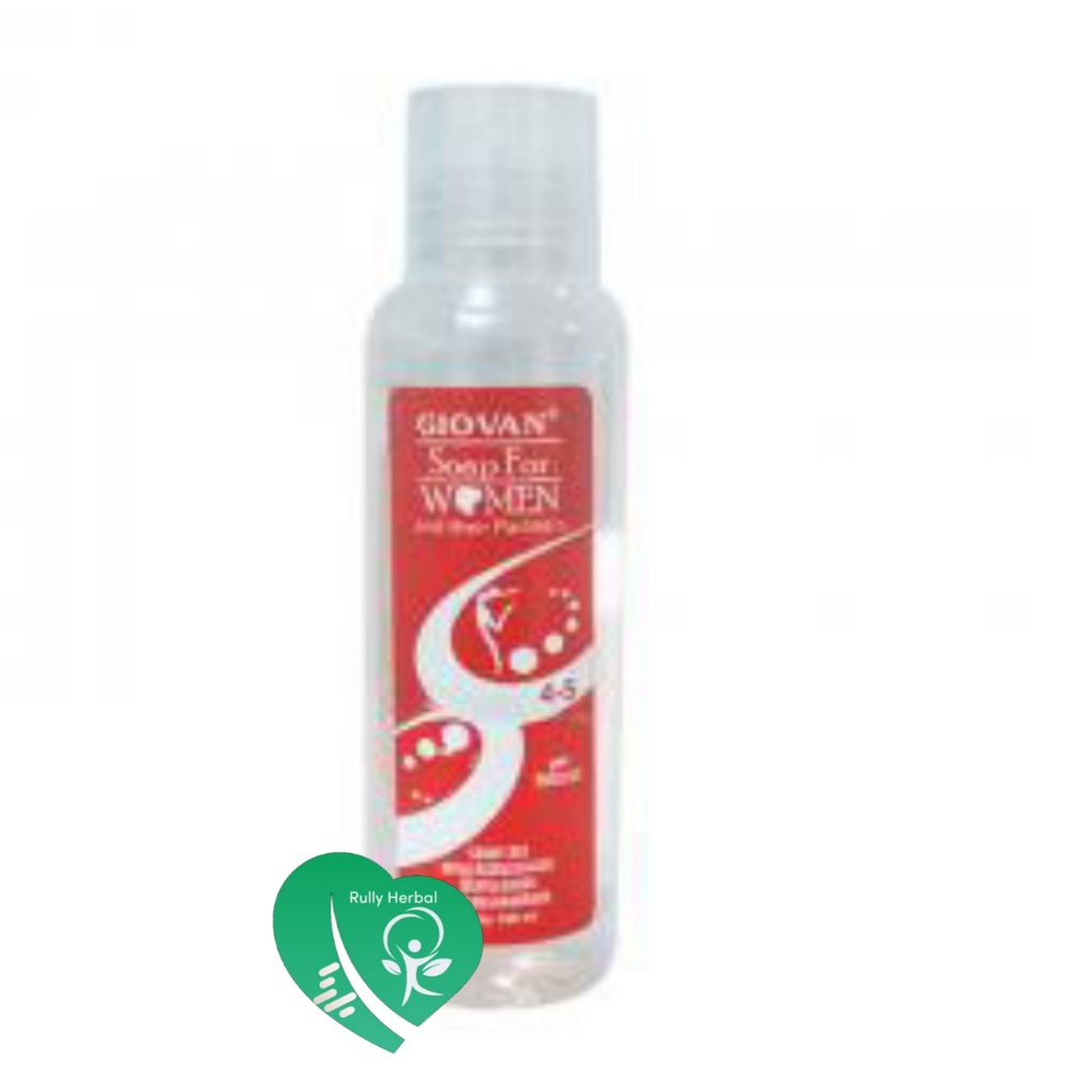Jual Giovan ( merah ) Sabun Khusus wanita 100ml - ORIGINAL | Shopee ...