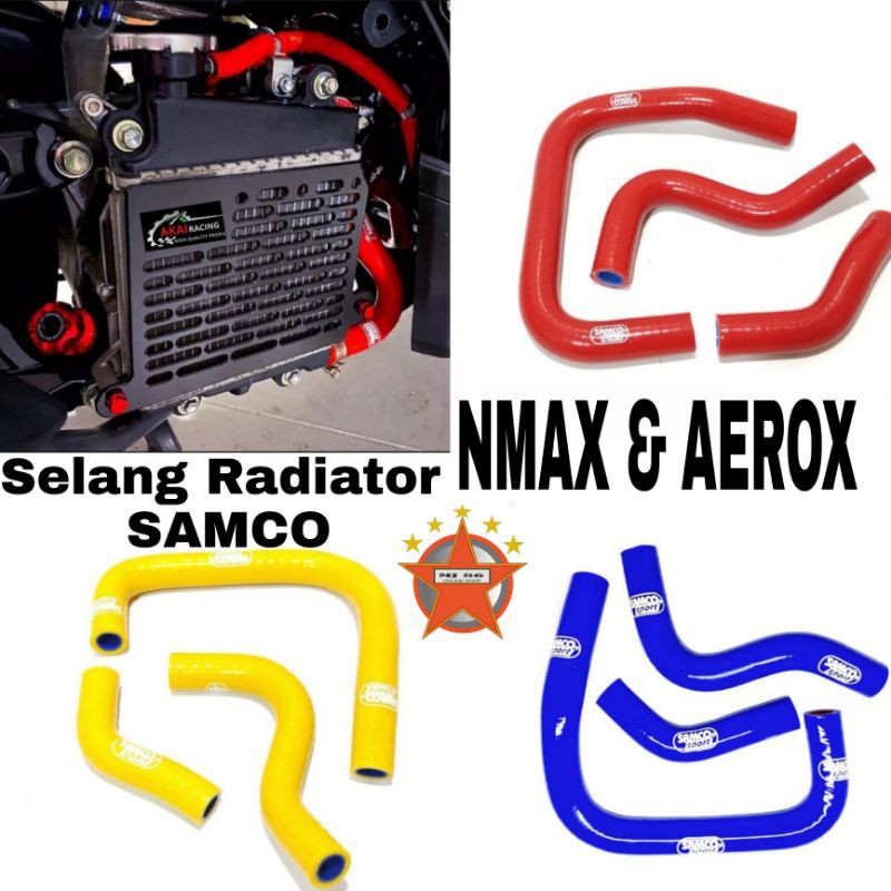 Jual Selang Radiator Selang Samco Nmax,Nmax New,Aerox | Shopee Indonesia