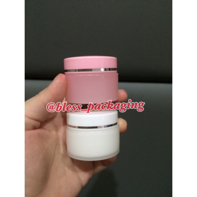 Jual Pot cream acrylic 15 gram/ pot krim 15 gr/ tempat krim 15 gr ...