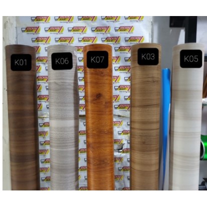 Jual Sticker Kayu Coklat muda oakwood walnut LEBAR 122cm | Shopee Indonesia