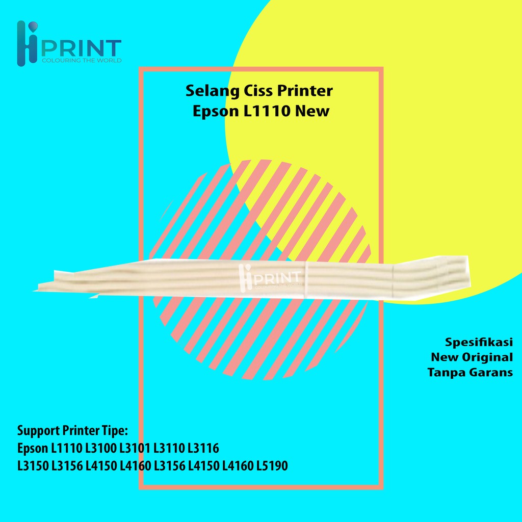 Jual Selang CISS Infus Printer Epson L3210 L1110 L3100 L3101 L3110 ...